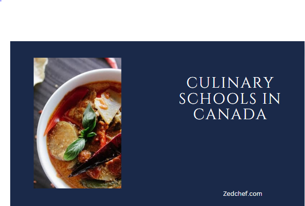 20 Best Culinary Schools In Canada - Zed Chef